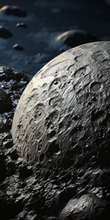 Hyperrealistic Fantasy: Exploring the Intricate Surface of the Moon ...