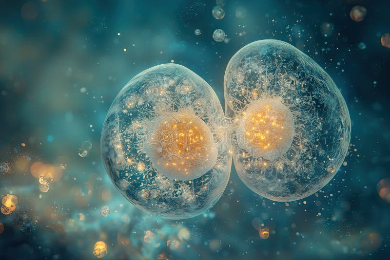 Breathtaking Hyperrealistic Microscopic Rendering Stock Illustrations ...