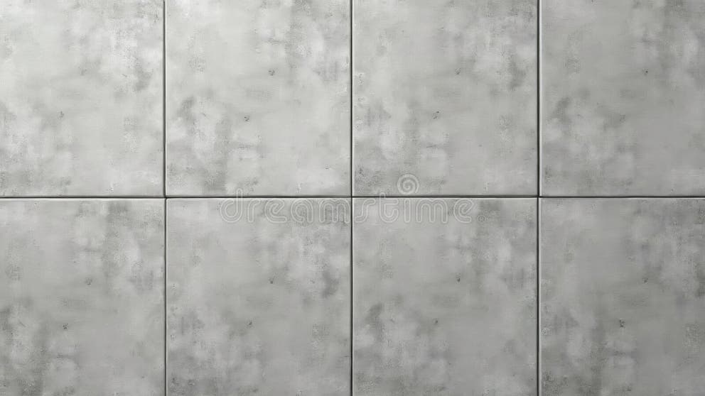 Hyperrealistic Seamless Light Gray Concrete Tile Texture, Highly ...