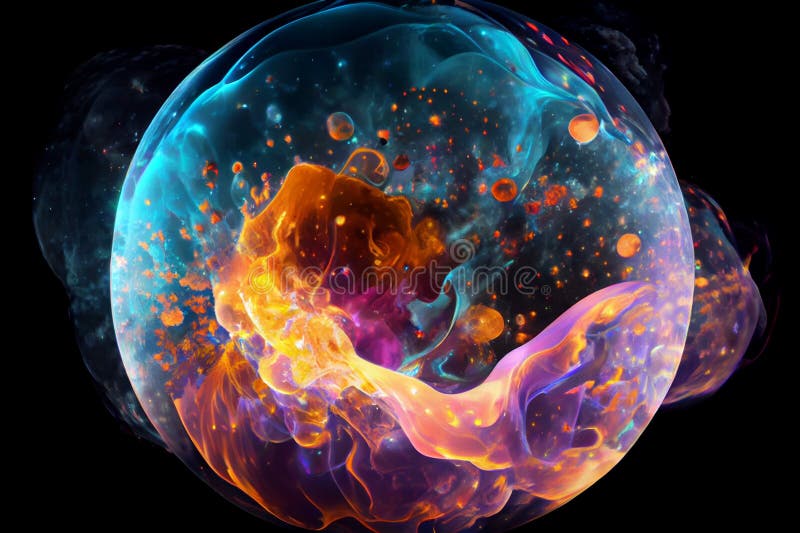 Hyperrealistic Supernova Explosion. AI Generated Stock Illustration ...