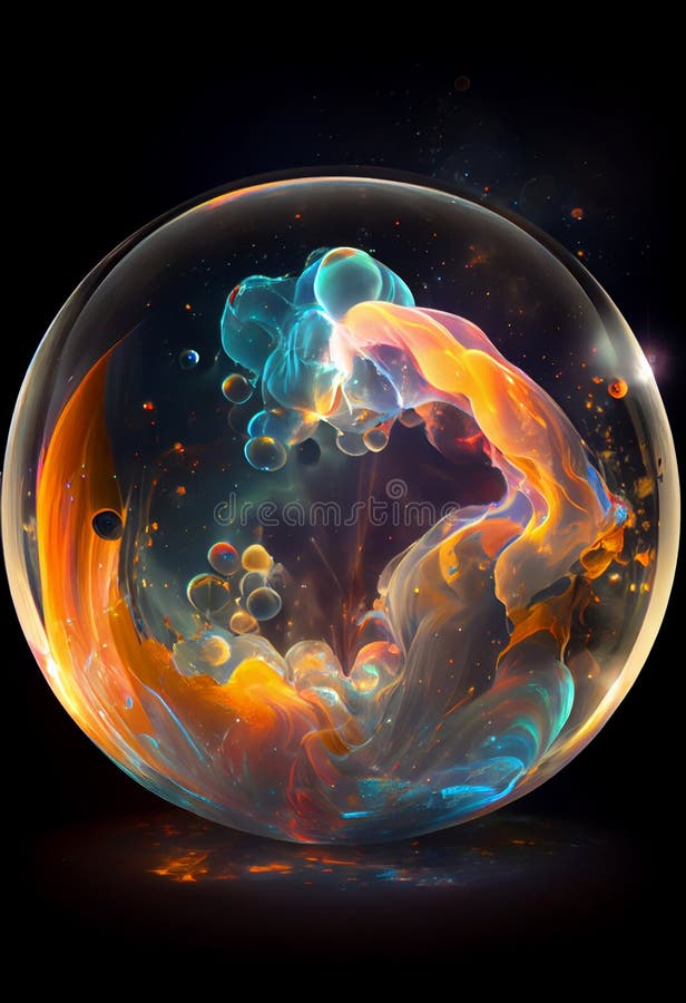 Hyperrealistic Supernova Explosion. AI Generated Stock Illustration ...