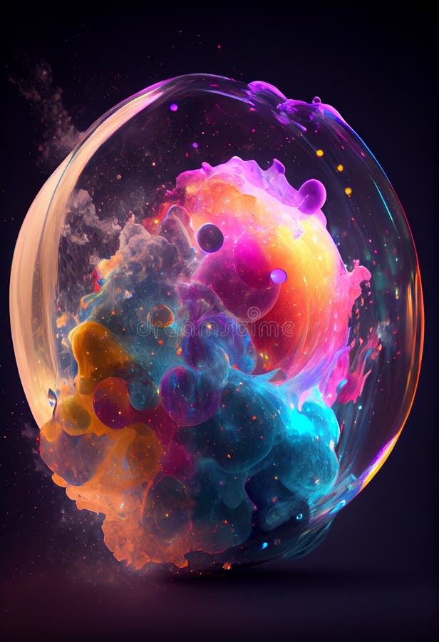 Hyperrealistic Supernova Explosion. AI Generated Stock Illustration ...