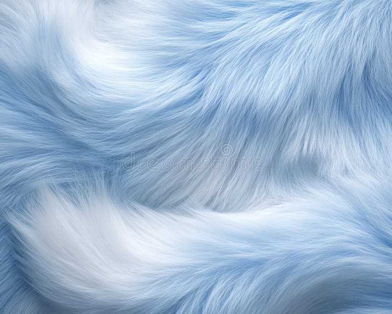 Hyperrealistic Wolf Fur Arctic Blue White Tileable Texture Stock ...