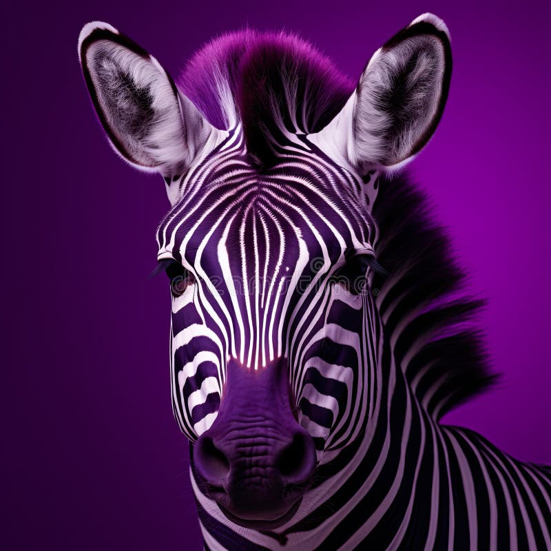 Hyperrealistic Zebra Composition with Distinctive Noses Stock ...