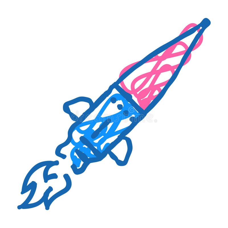 Hypersonic Missiles Future Technology Icon Doodle Illustration Stock ... Hypersonic Missiles Future Technology Icon Doodle Illustration Stock ...