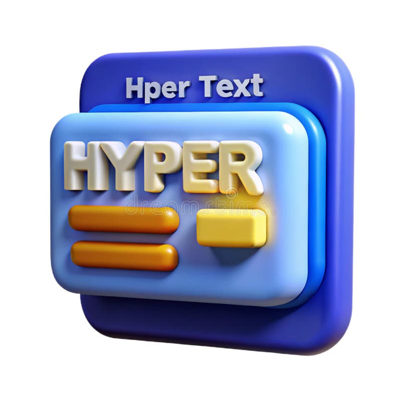 Hypertext Transfer Protocol Concept 3D Icon Stock Illustration ...