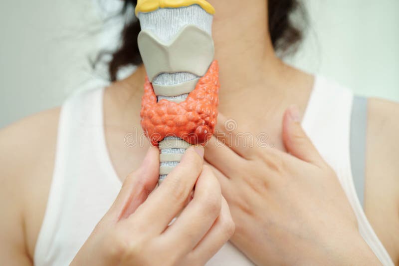 Hyperthyroidism, Overactive Thyroid, Thyroid Lymphoma, Asian Woman with ...