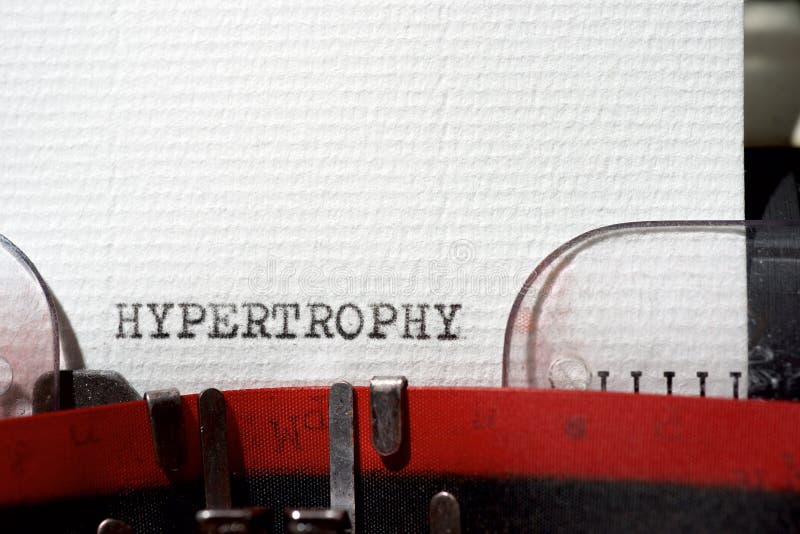 Hypertrophy concept view stock image. Image of health - 268174861