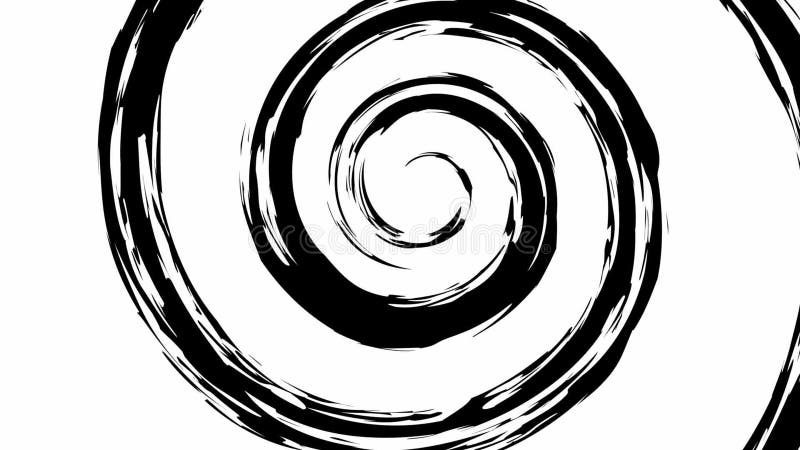 Hypnosis Spiral in Eye, Layout with Hypnotic Rotating Eyes Stock ...