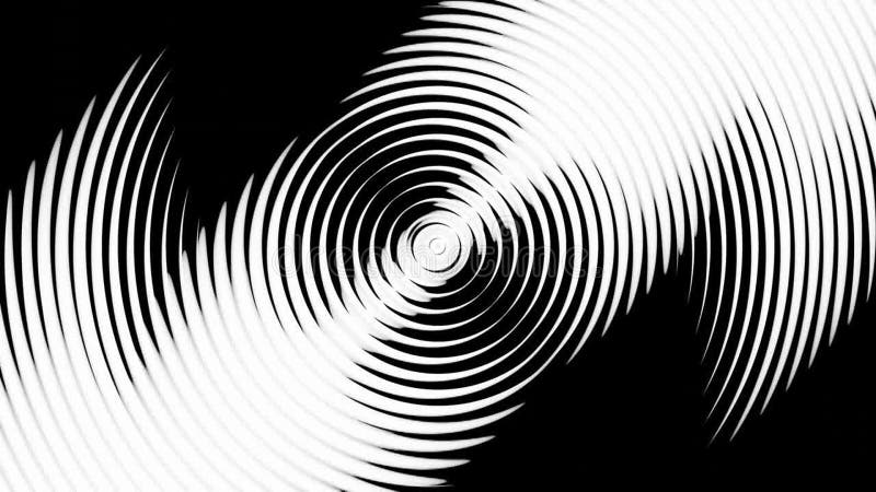 Color Illusion, Hypnotic Effect. Seamless. Meditation Footage. Stock ...