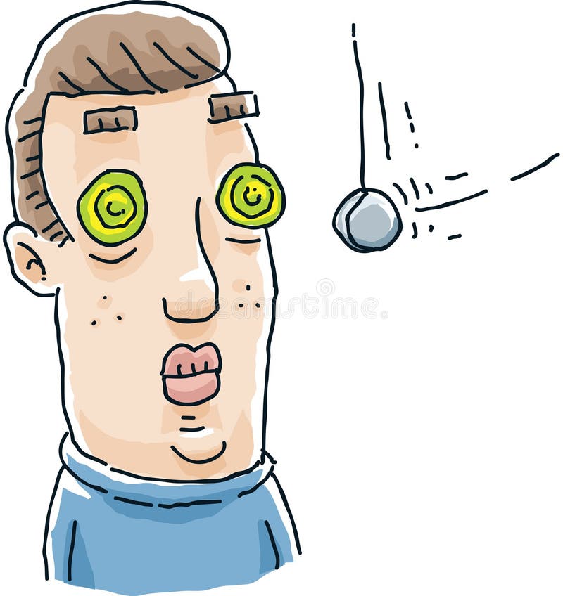 Hypnosis Eyes stock illustration. Illustration of trance - 41571537