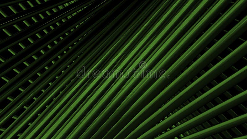 Hypnotic Animation with Curved Linear Design. Motion. 3D Lines Bend in ...