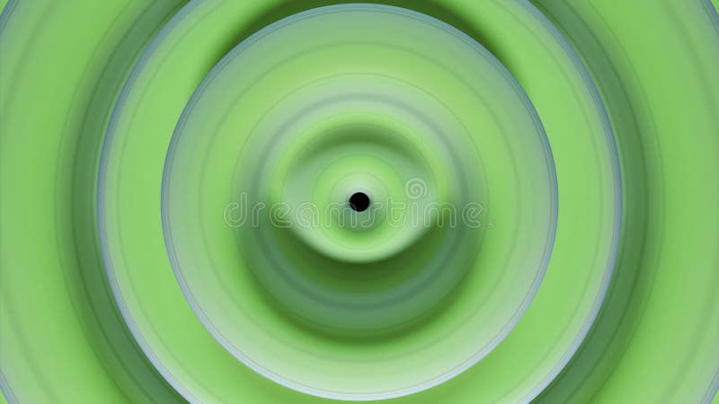 Hypnotic Animation of Moving Wave from Drop. Design. Circular Waves on ...