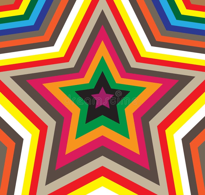 Hypnotic Background. Vector Illustration Stock Vector - Illustration of ...