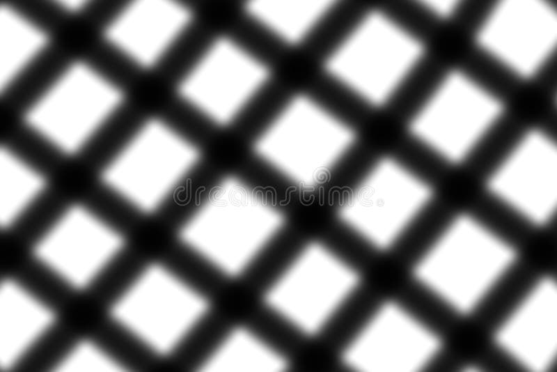 Hypnotic Blurred Background, Diagonal Square Windows, Grid Pattern for ...
