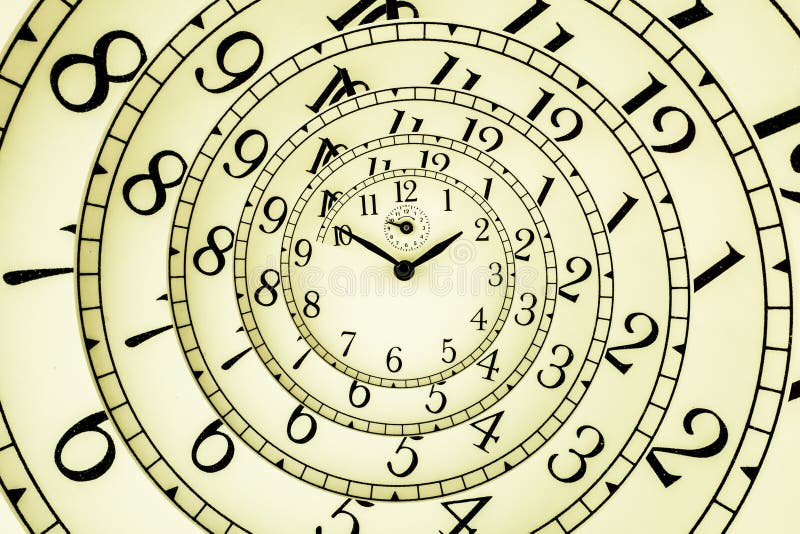 Hypnotic Clock stock image. Image of minute, present - 34533235