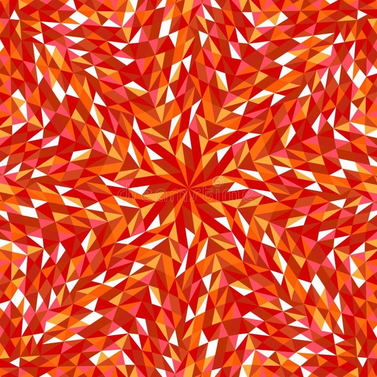 Hypnotic Colorful Circular Burst Pattern Mosaic Background Design Stock ...