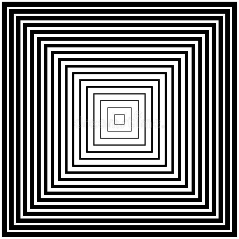 Hypnotic, Geometric, Repeated Pattern Vector Background Stock ...