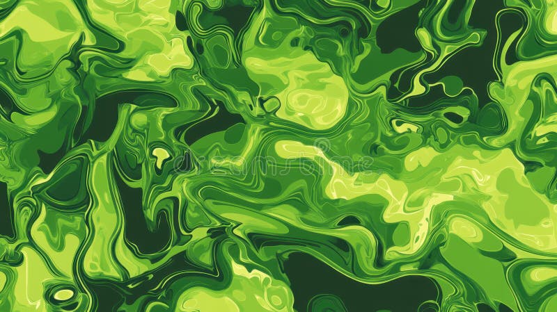 Hypnotic Green Liquid Marble Texture for Vibrant Background Design ...