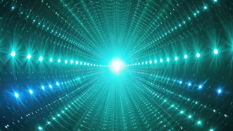 Hypnotic Light Patterns Create Immersive Experience in Techno Music ...