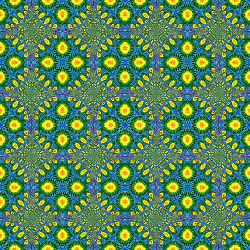 Hypnotic Pattern Abstract Psychedelic Background. Color Stock ...