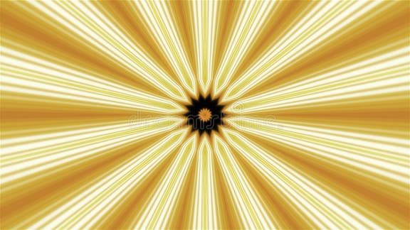 Hypnotic Pattern with Flashing Rays. Motion. Flashing Linear Beams ...