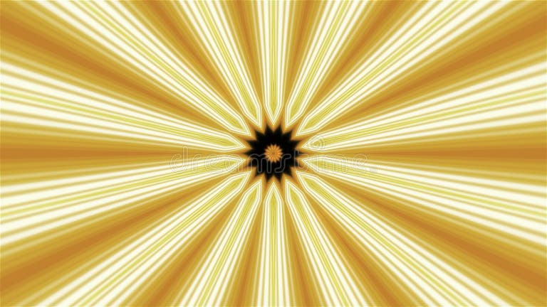 Hypnotic Pattern with Flashing Rays. Motion. Flashing Linear Beams ...