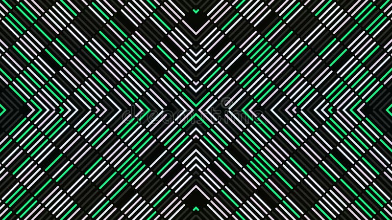 Hypnotic Pattern with Moving Lines. Animation. Centralized Pattern with ...