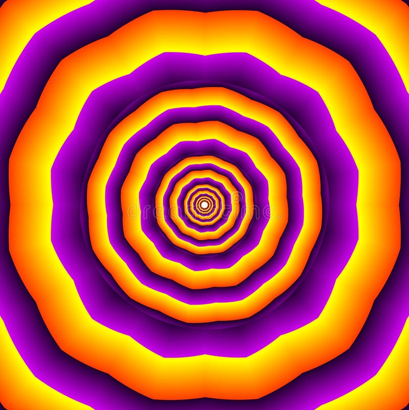 Psychedelic infinity stock vector. Illustration of bright - 95246149