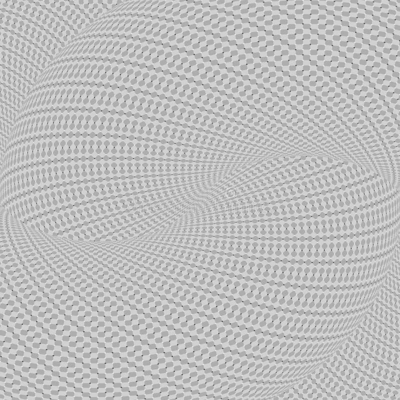 Hypnotic Psychedelic Grey Checker Pattern Optical Illusion Stock ...
