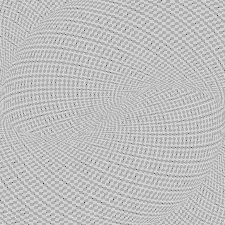 Hypnotic Psychedelic Grey Checker Pattern Optical Illusion Stock ...