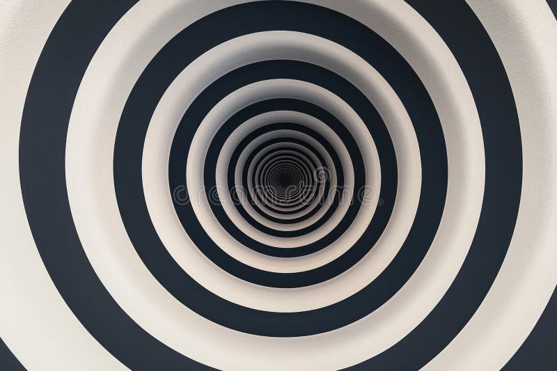 Hypnotic Ripple Effect of Concentric Circles Creates Mesmerizing Depth ...