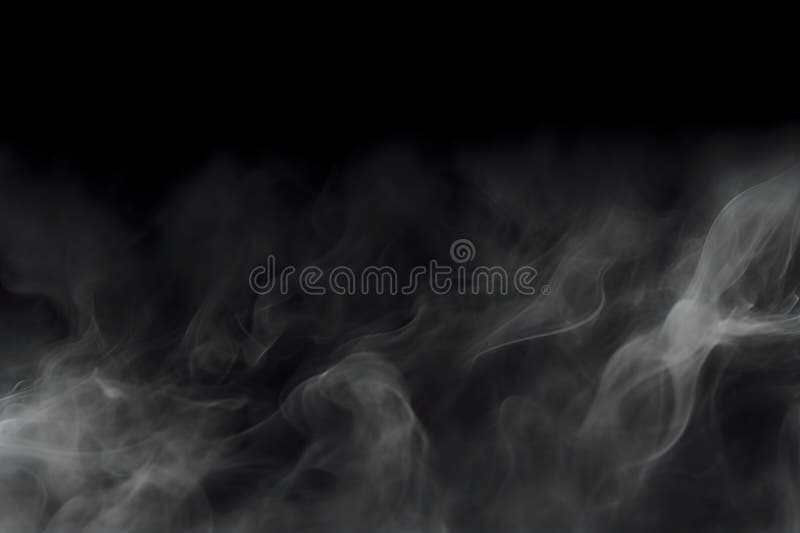 Hypnotic Smoke Patterns on Dark Abstract Background in Enigmatic ...