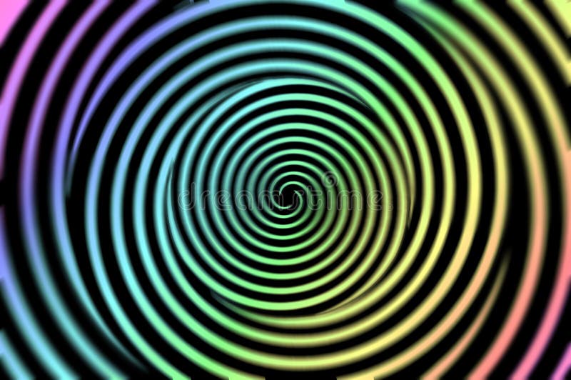 Hypnotic Pattern stock vector. Illustration of hypnotic - 10282127