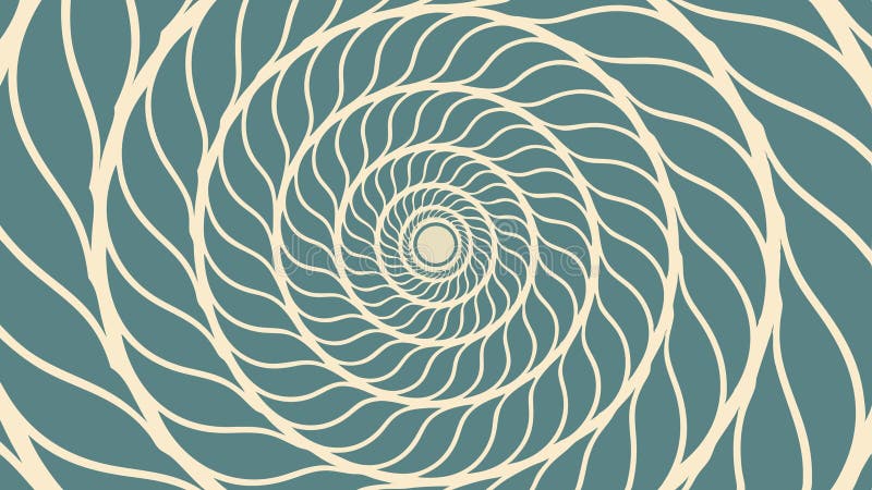 Hypnotic Spiral Pattern, Optical Illusion Abstract Art, Vector Design ...