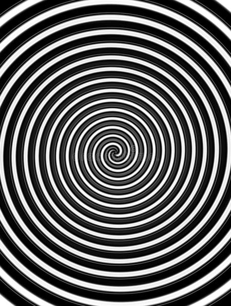 Hypnotic Swirl stock illustration. Illustration of geometry - 20836356