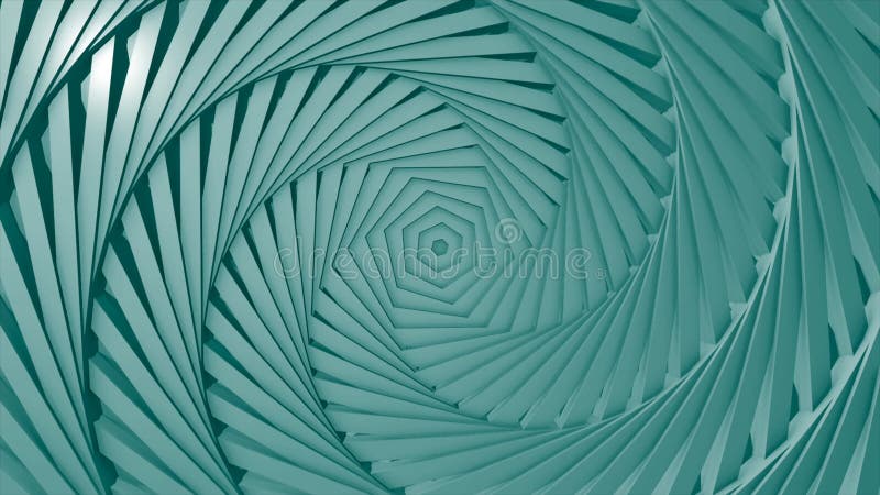 Hypnotic Turning Colorful Spiral, Seamless Loop. Design Stock Footage ...