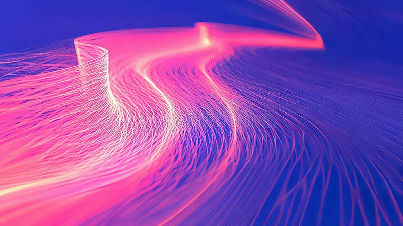 Hypnotic Visual Experience with Bright Transitions and Swirling ...