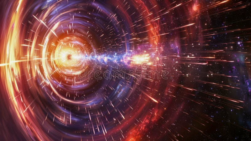 Hypnotic Vortex of Light and Energy Deep Space Concept Abstract Cosmic ...