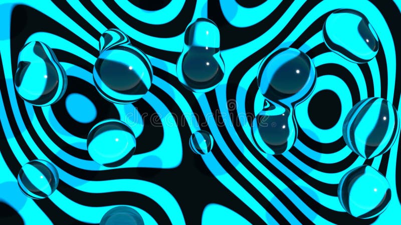 Hypnotic Loop Video of Algae Movement on a Still Water Surface ...
