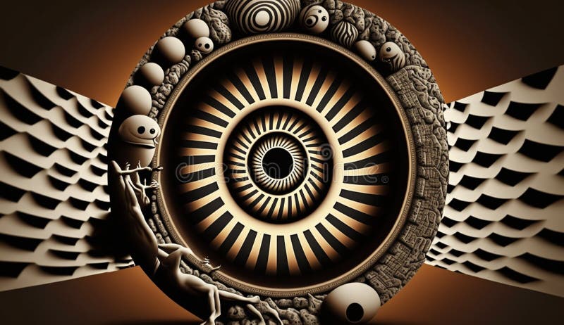 Hypnotical Power of Unique Perspective, Mindblowing Ai Illustration ...