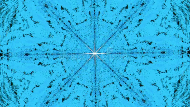 Hypnotizing Bad Tv Imitation Flare Iridescent Background. Stock Video ...