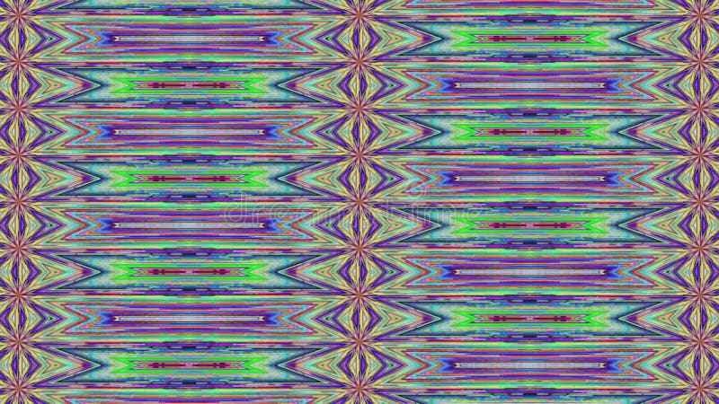 Hypnotizing Pattern Light Leaks Glittering Background. Stock Footage ...