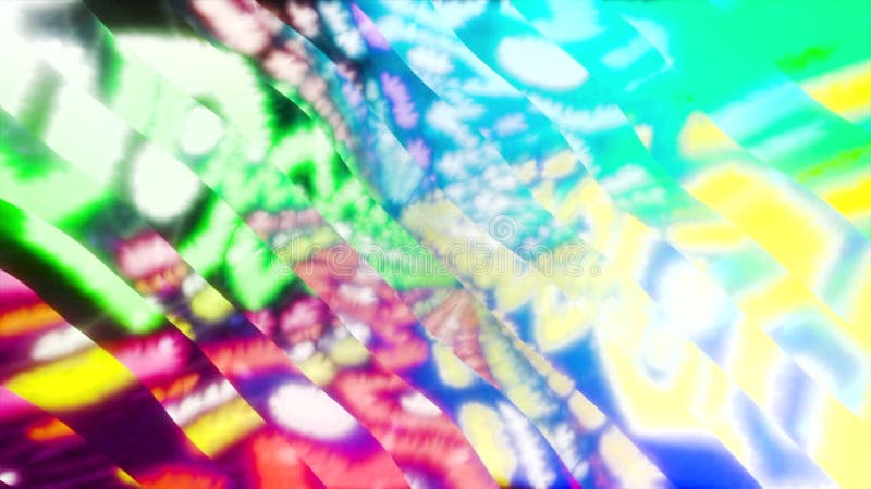 Hypnotizing Patterns. Motion. Multicolored Patterns Flashing Made in 3d ...