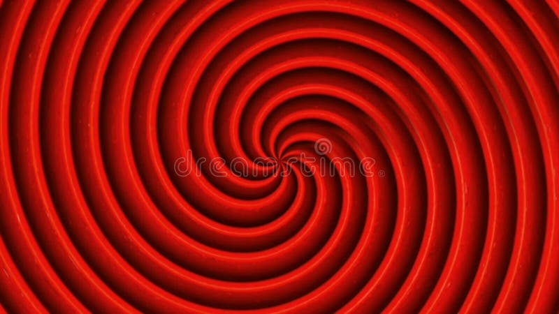 Hypnotizing Red Whirlpool Spiral Transition Animation Stock Video ...