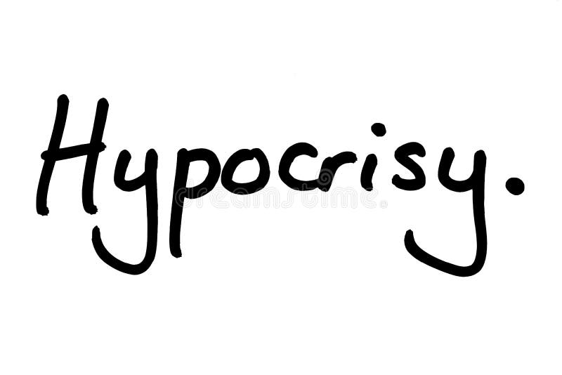 Hypocrisy Sign Stock Illustrations – 177 Hypocrisy Sign Stock ...