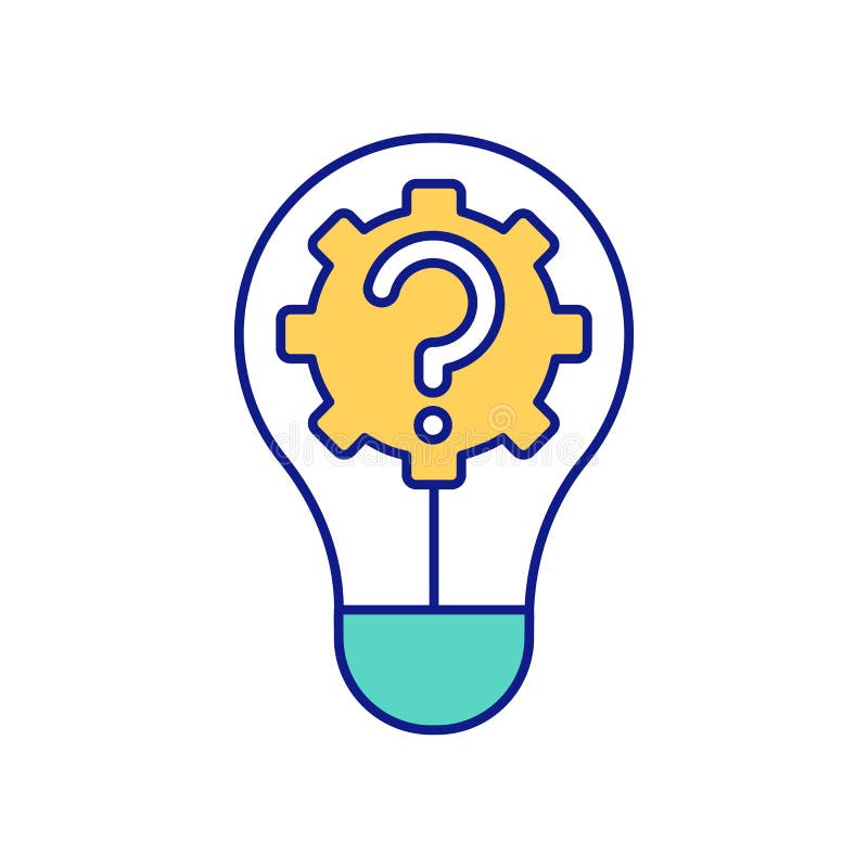 Hypothesis and Guess RGB Color Icon Stock Vector - Illustration of ... Hypothesis and Guess RGB Color Icon Stock Vector - Illustration of ...