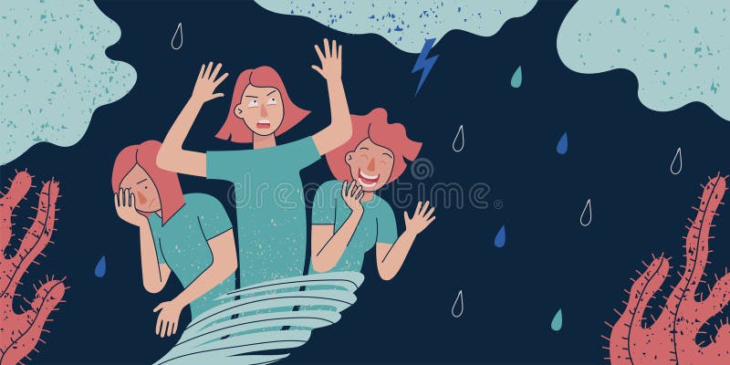 Hysteria Disorder Ungovernable Emotional Excess and Temporary Mind or ...