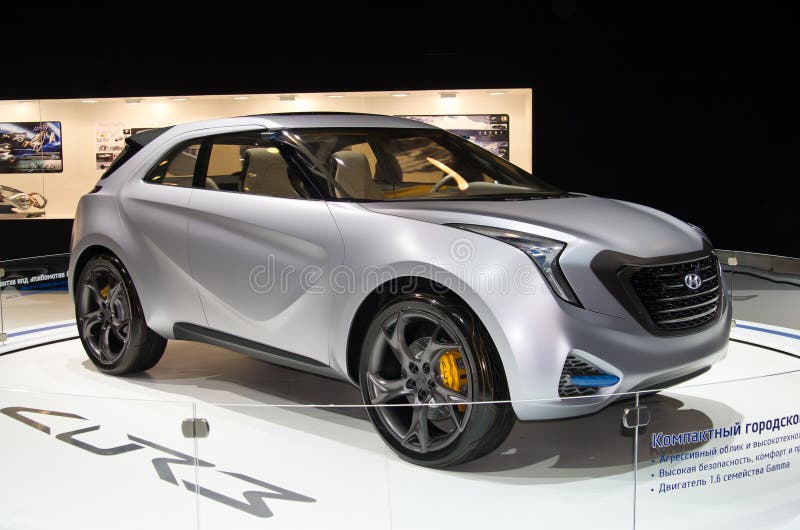 Hyundai Compact Urban Activity Vehicle Concept Editorial Image - Image ...