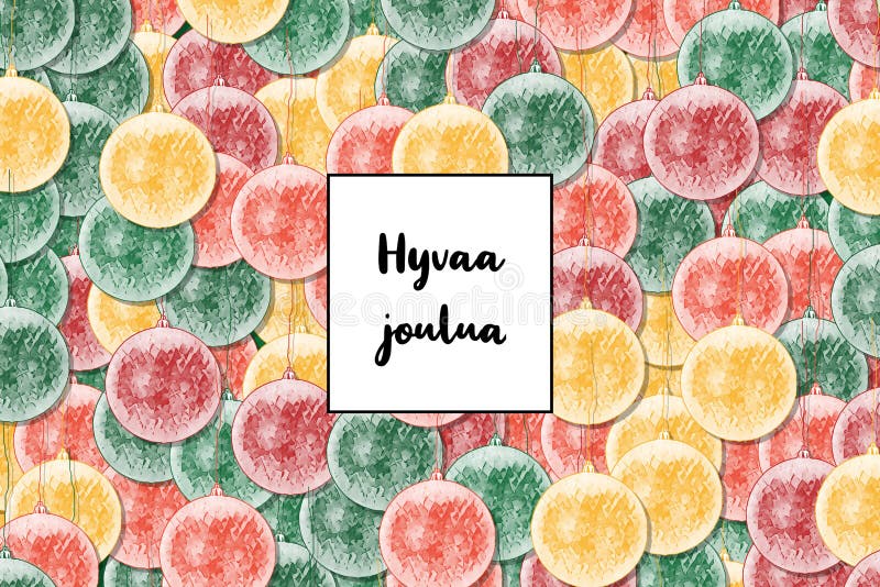 Hyvaa Joulua Stock Illustrations – 21 Hyvaa Joulua Stock Illustrations ...